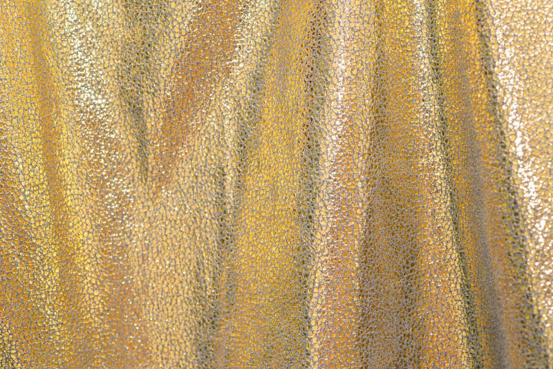 Gold Glitter Fabric Background Stock Image - Image of leather, light ...