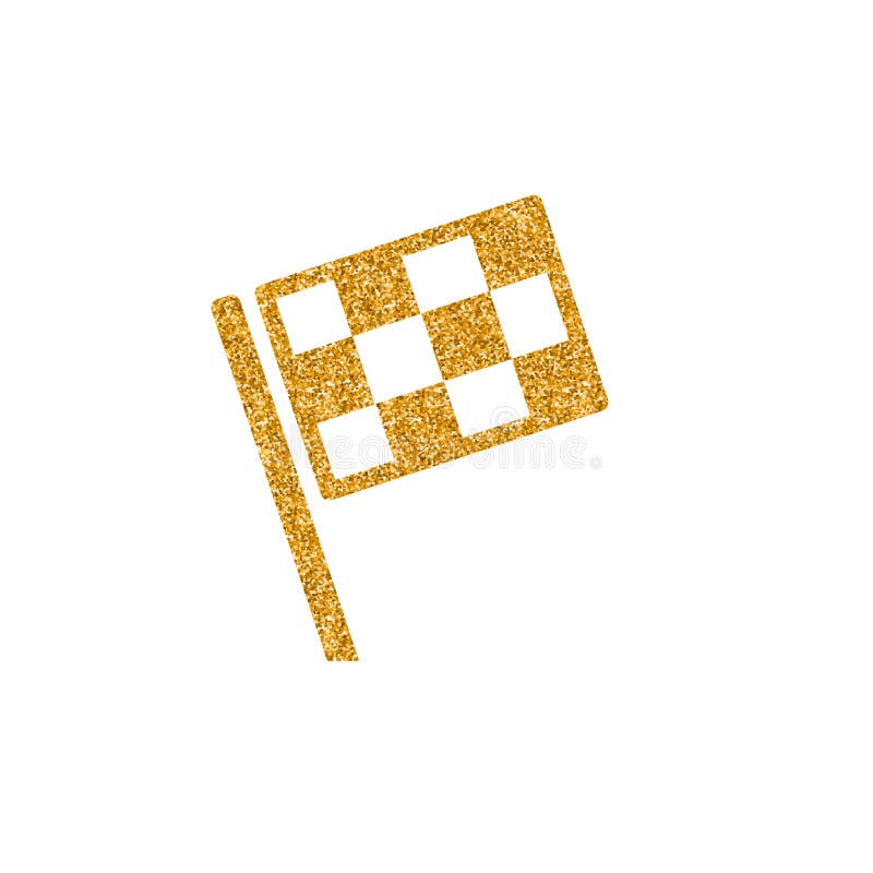 Gold Race Flag Stock Illustrations – 1,014 Gold Race Flag Stock ...
