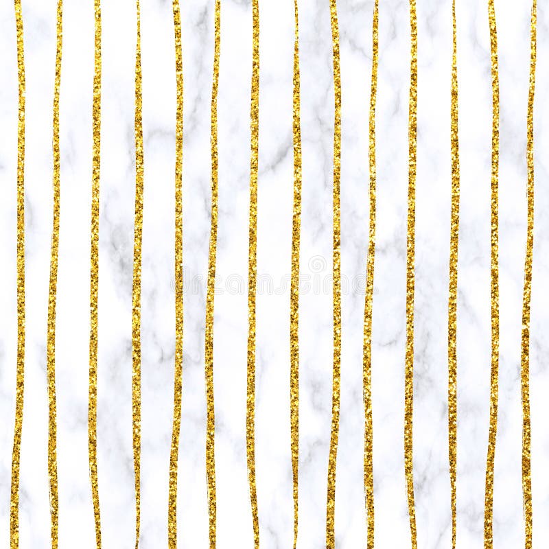 Gold Glitter Lines on Marble Background. Gold, Glitter Texture. Gold ...