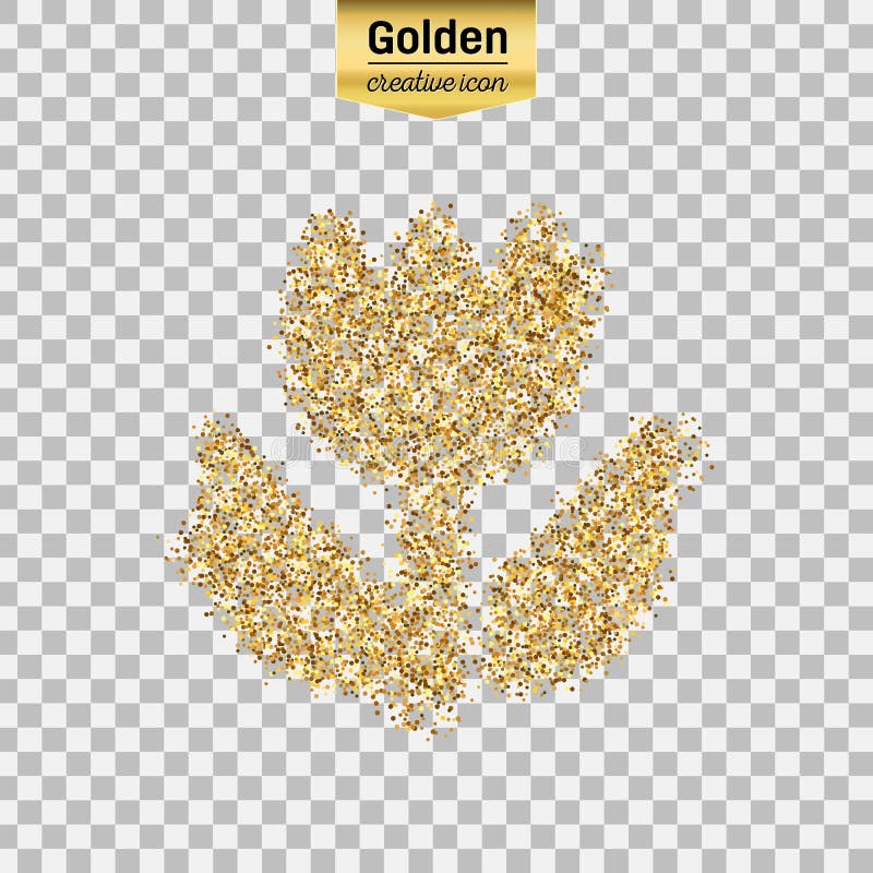 Gold glitter object stock illustration. Illustration of lable - 82180132