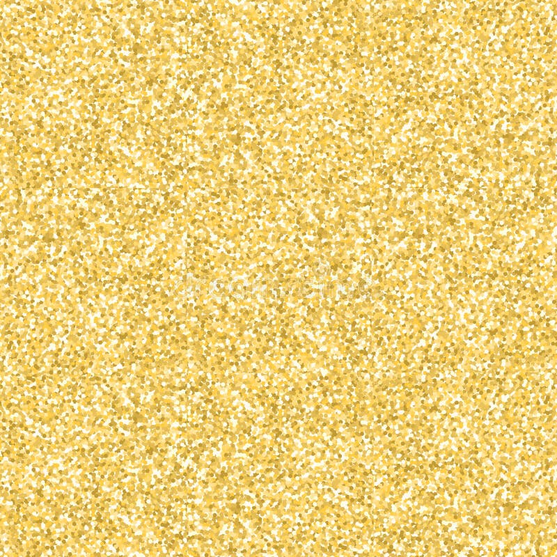 Golden Glitter Texture Seamless Pattern In Gold Style Vector Design