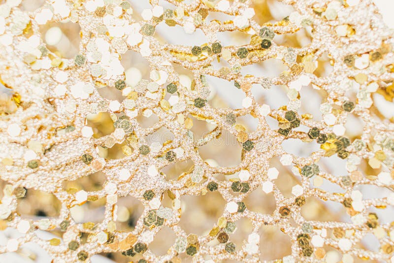 Gold Glitter Sparkling Pattern Fabric Background Texture Stock Photo ...