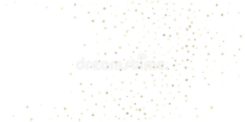 Gold Glitter Stars. Luxury Shiny Confetti Stock Vector - Illustration ...
