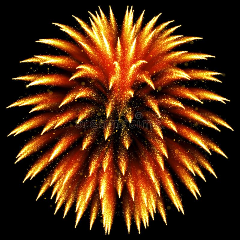 Gold Glittering Sparkle Fireworks Stock Photo - Image of celebrate ...