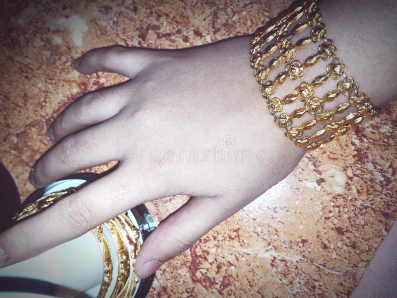 Gold stock image. Image of woman, awesome, hand, gold - 116770013