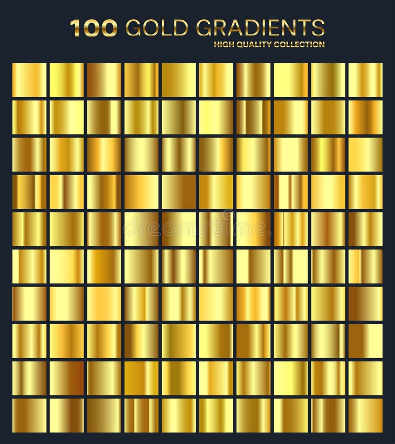 Gold,golden Gradient,pattern,template.Set of Colors for Design ...