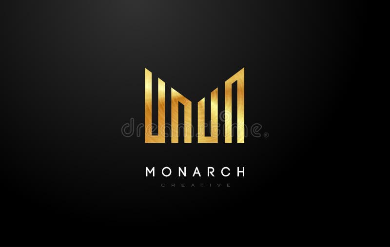 Gold Golden M Logo. M Letter Icon Design Vector Stock Vector ...