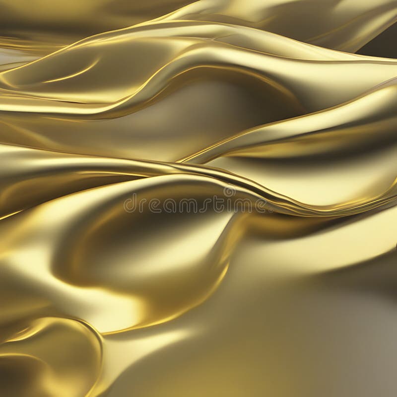 Gold Gradient with Smooth Color Transitions. AI-Generated. Stock ...