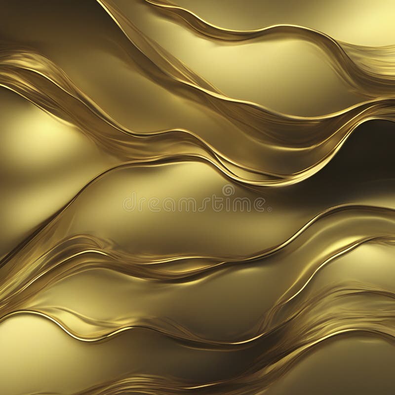 Gold Gradient with Smooth Color Transitions. AI-Generated. Stock ...