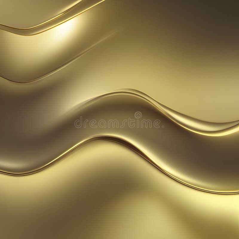 Gold Gradient with Smooth Color Transitions. AI-Generated. Stock ...