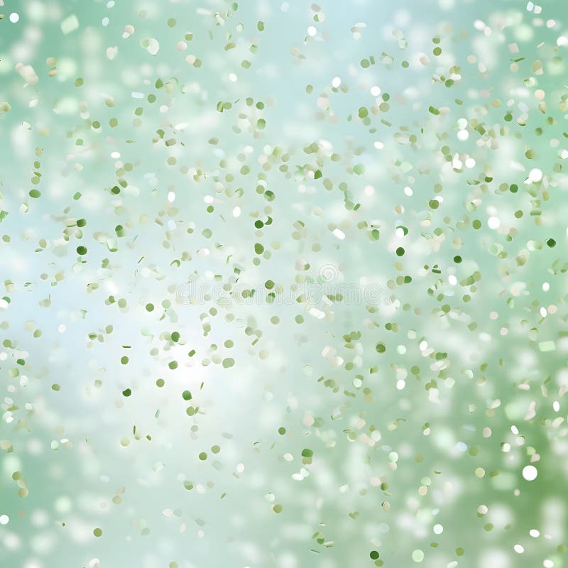 Gold and Green Confetti As Abstract Background, Wallpaper, Banner ...