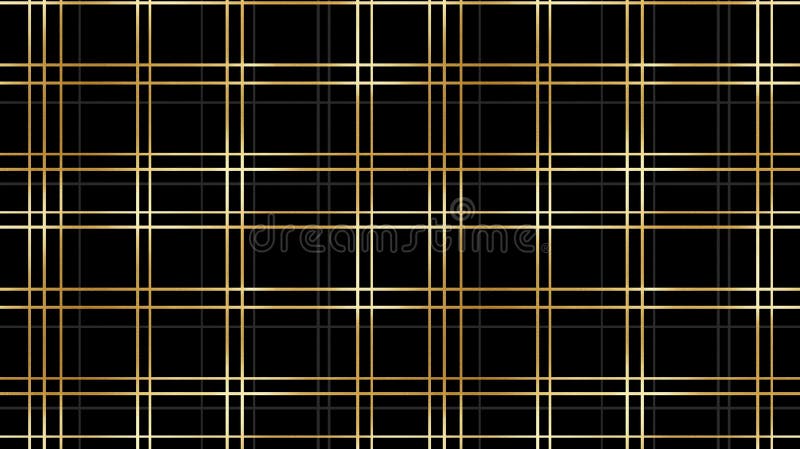 Gold Grid Pattern on Black Background Abstract Geometric Design Texture ...