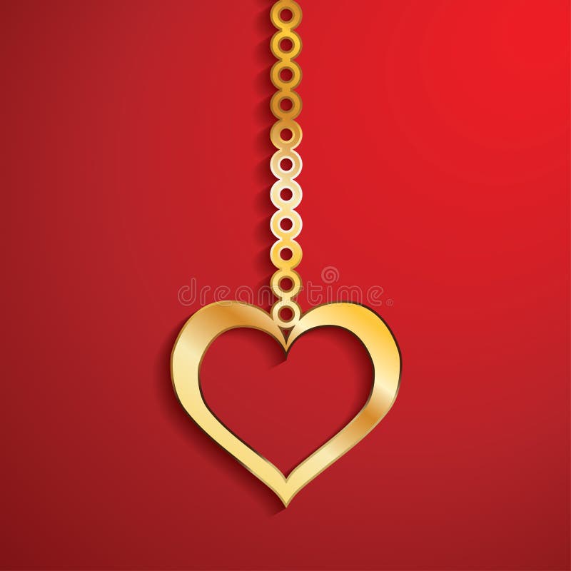 Heart and pendulum stock illustration. Illustration of idea - 43435934