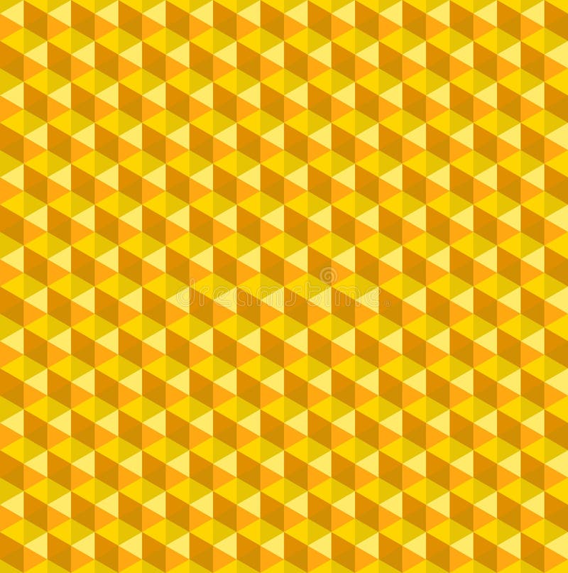 Gold Hexagon Pattern Texture Vector 3d Square Stock Vector ...