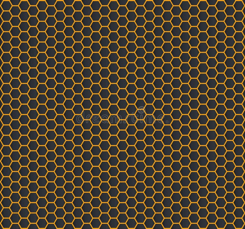 Gold Hexagon Texture - Vector Stock Illustration - Illustration of ...