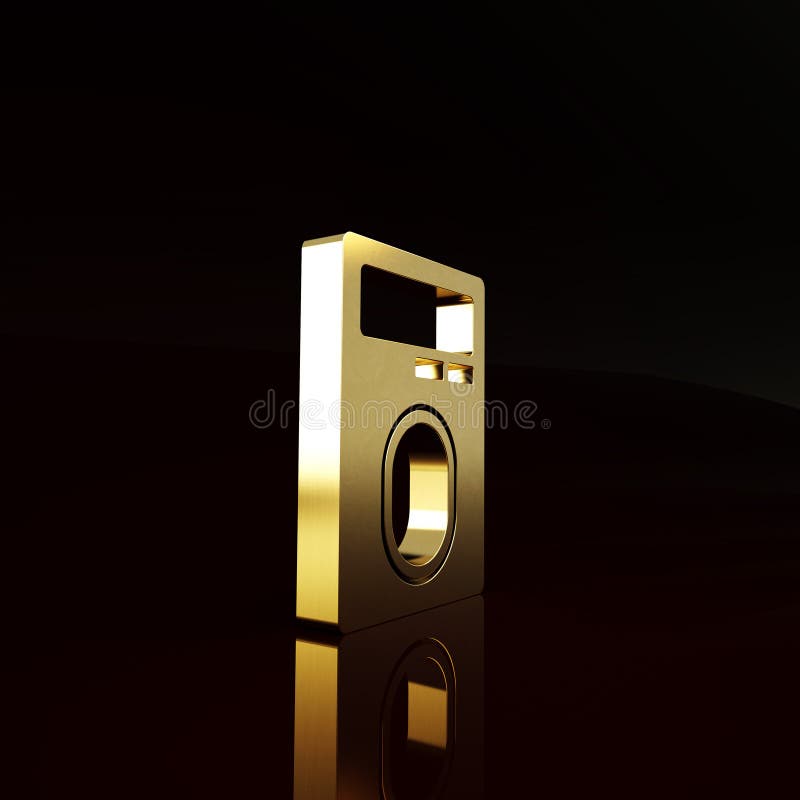 Gold Human Hand Scanning with Finger Scan on Access Control Machine ...