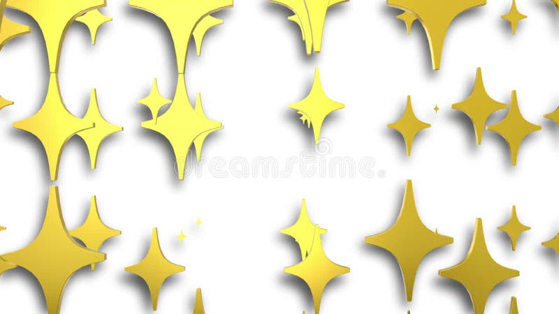 Icon Symbol Gold Loop Animation Background Stock Footage - Video of ...
