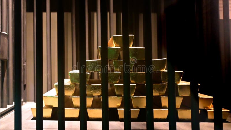 360 Bank Vault Stack Gold Bars Stock Photos - Free & Royalty-Free Stock ...