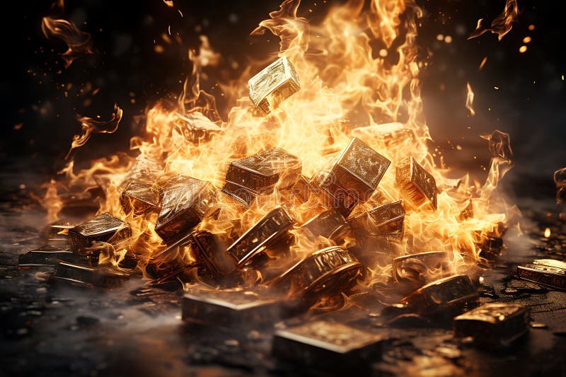 Gold Fire Background Stock Illustrations – 51,581 Gold Fire Background ...