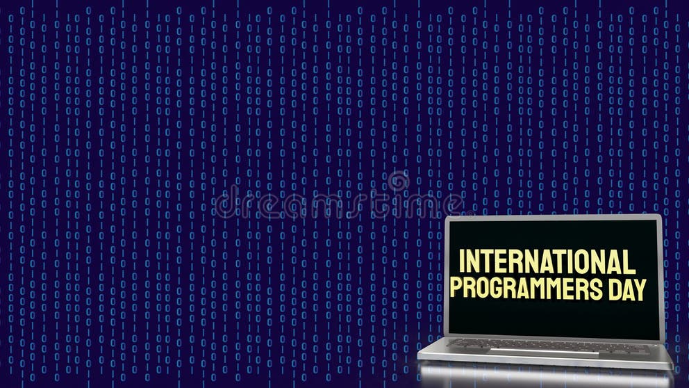 The Gold International Programmers Day on Notebook for Holiday or ...