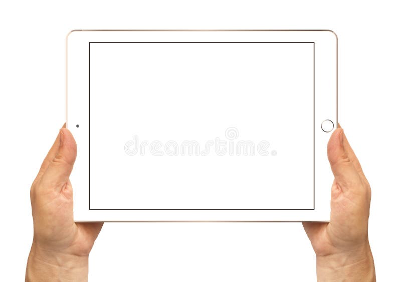 Ipad White Horizontal