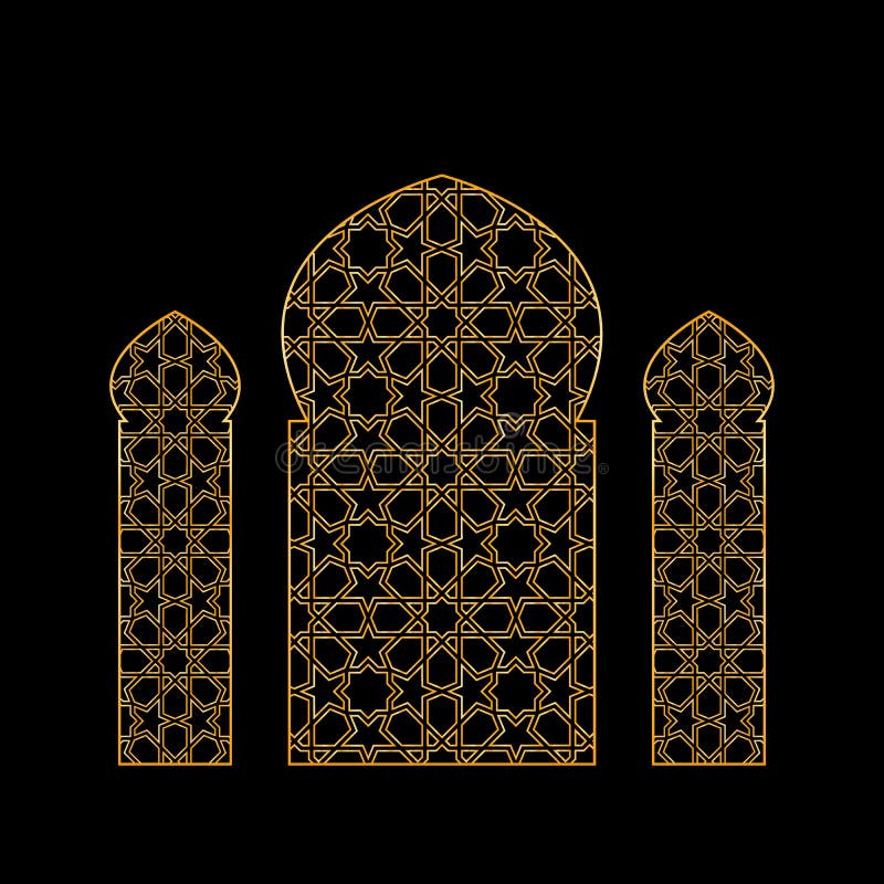 Islamic Window Stock Illustrations – 19,582 Islamic Window Stock ...
