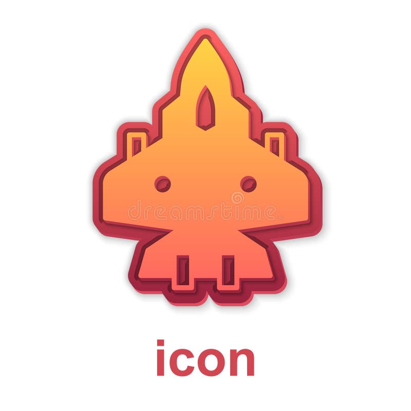 Set Jet Fighter Icon Isolated on Blue and White, Black Background ...