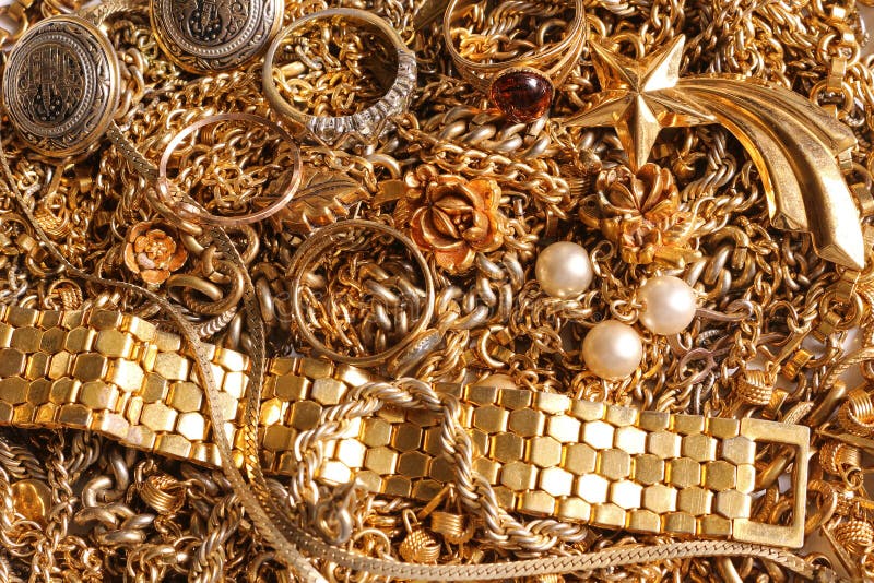 Gold Jewelry stock image. Image of abstract, background - 91691421