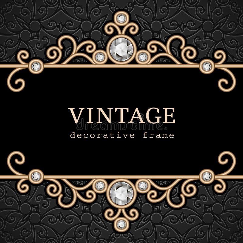 Jewelry Borders Stock Illustrations – 973 Jewelry Borders Stock ...