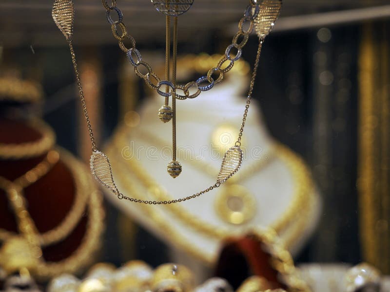 Gold Jewels in Ponte Vecchio Florence Shops Editorial Stock Photo ...