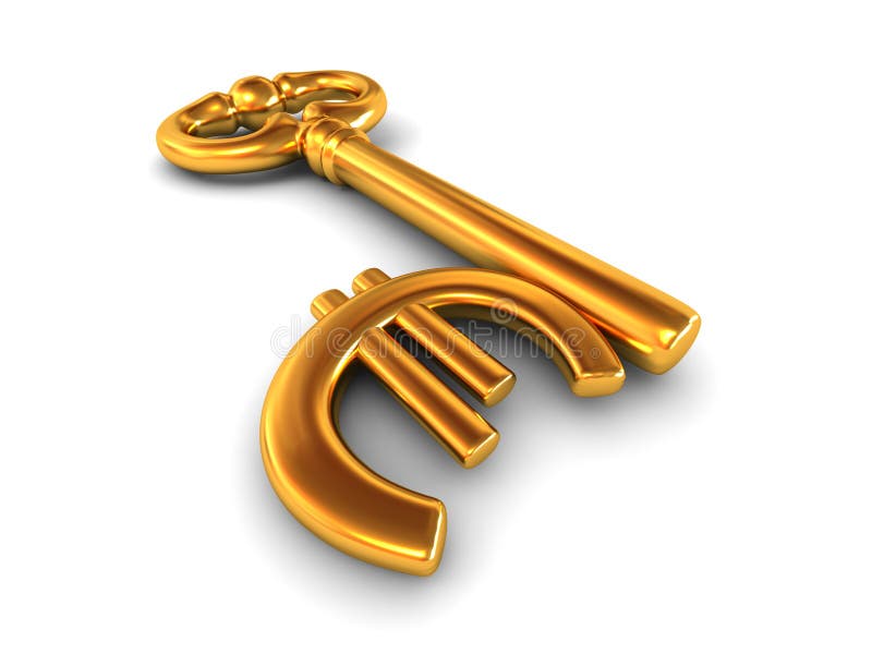 Gold key stock illustration. Illustration of ieda, wealth - 11991633