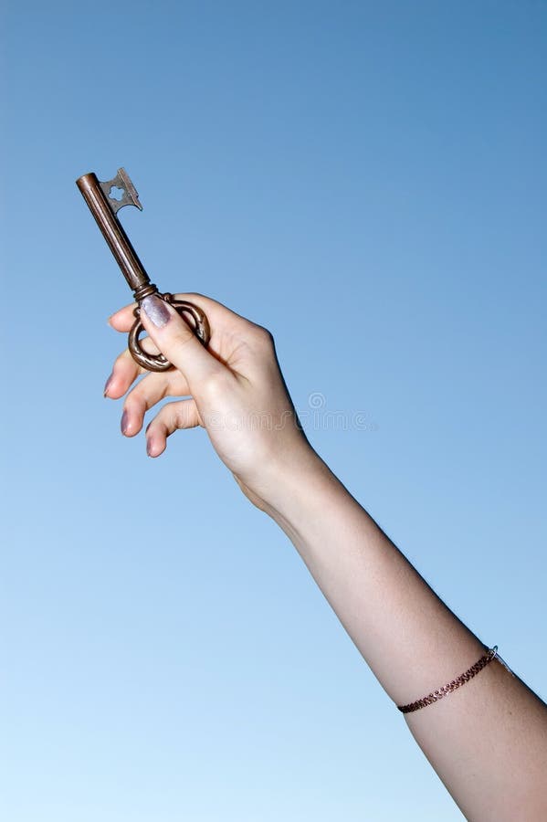 Gold key stock photo. Image of conceptual, safe, entrance - 6125076