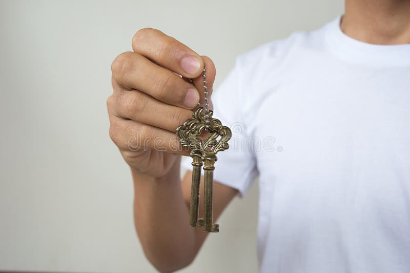 Chain and man hand stock photo. Image of punk, glove - 31350334