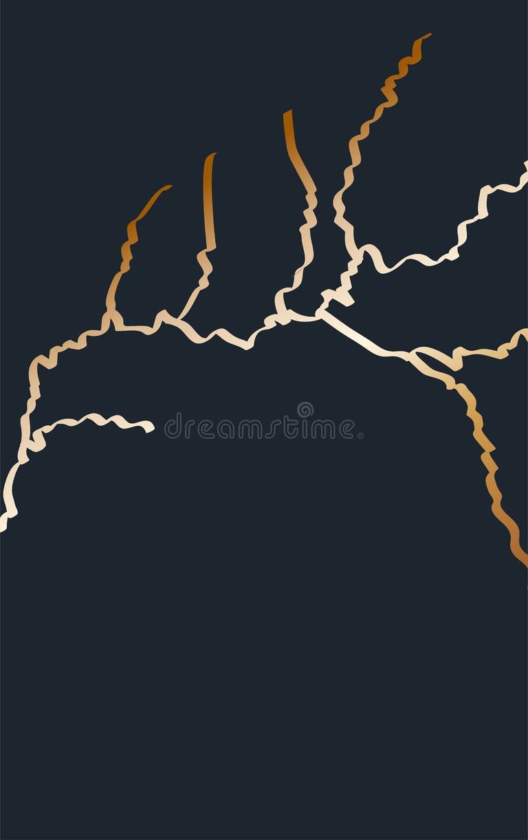 Black Gold Marble Kintsugi Stock Illustrations – 649 Black Gold Marble ...