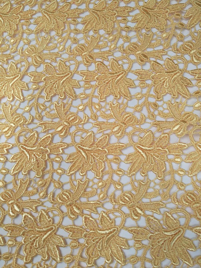 Gold Lace Texture Background Stock Image - Image of decoration ...