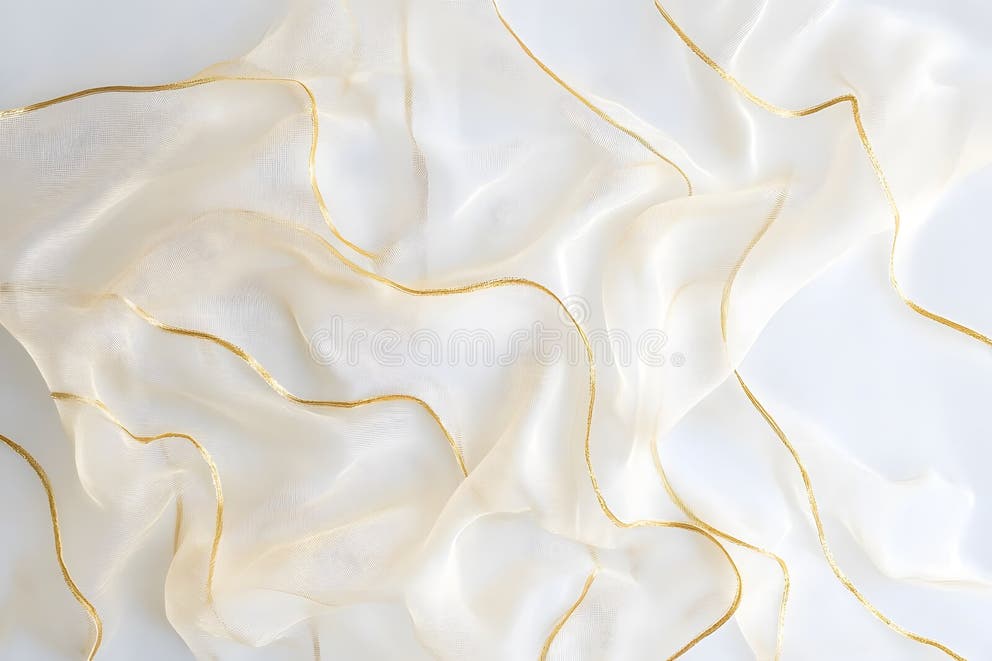 Gold Leaf Effect Abstract Background Stock Illustration - Illustration ...