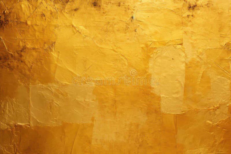 Gold Leaf Texture Background with Luxury Design Stock Illustration ...