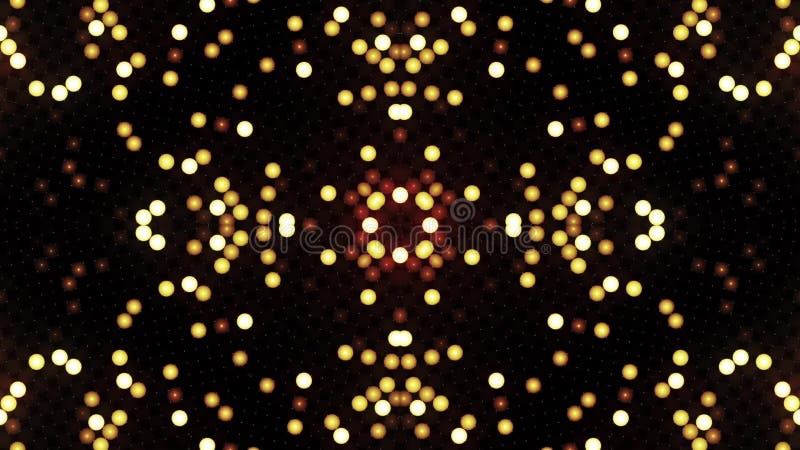 Gold Led Animated VJ Background Stock Footage - Video of element ...