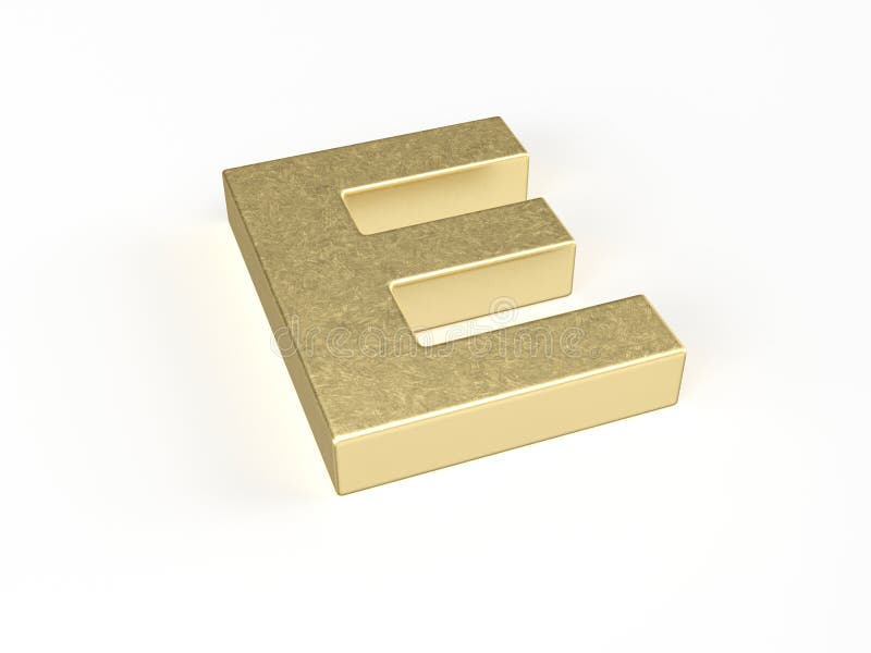 Gold Letter E Stock Illustrations – 4,313 Gold Letter E Stock ...