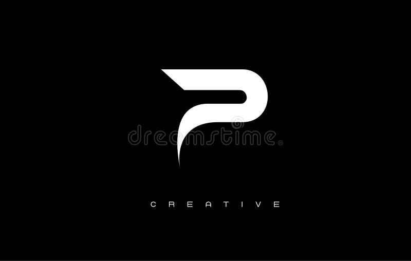 Gold Letter P Logo. P Letter Design Vector Stock Vector - Illustration ...