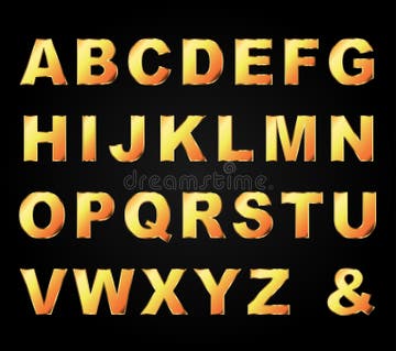 Gold Letters Black Background Stock Illustrations – 17,133 Gold Letters ...