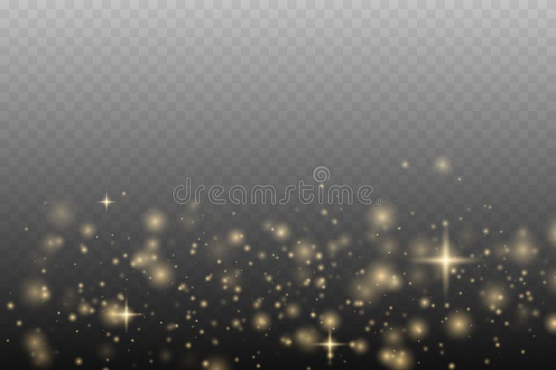 Gold light flash glitter stock vector. Illustration of particle - 272189887