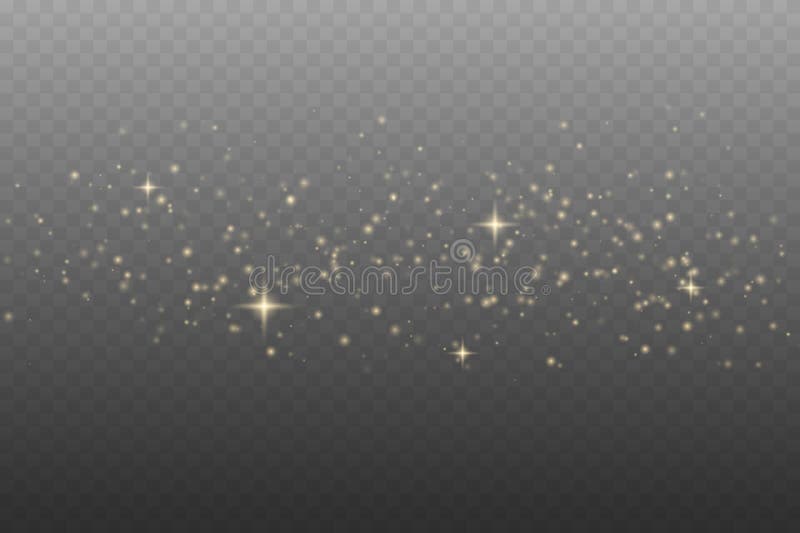 Gold light flash glitter stock vector. Illustration of explosion ...