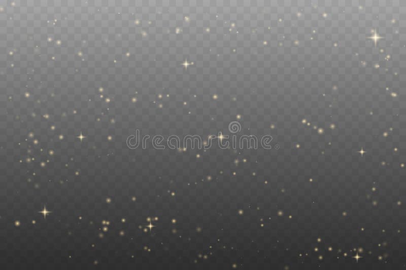 Gold light flash glitter stock vector. Illustration of particle - 276895837
