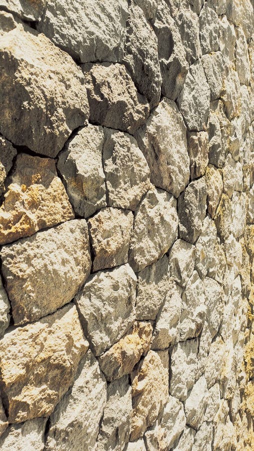 Gold or Light Orange Stone Masonry Texture Stock Image - Image of ...