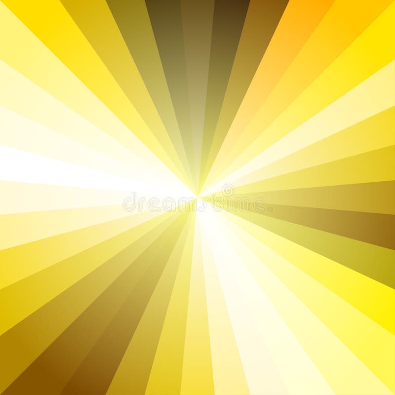Gold Light Ray Abstract Background Stock Vector - Illustration of heat ...