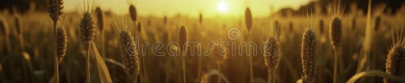 Gold Light Shines through Ancient Corn Stalks, Heirloom, Golden Hour ...