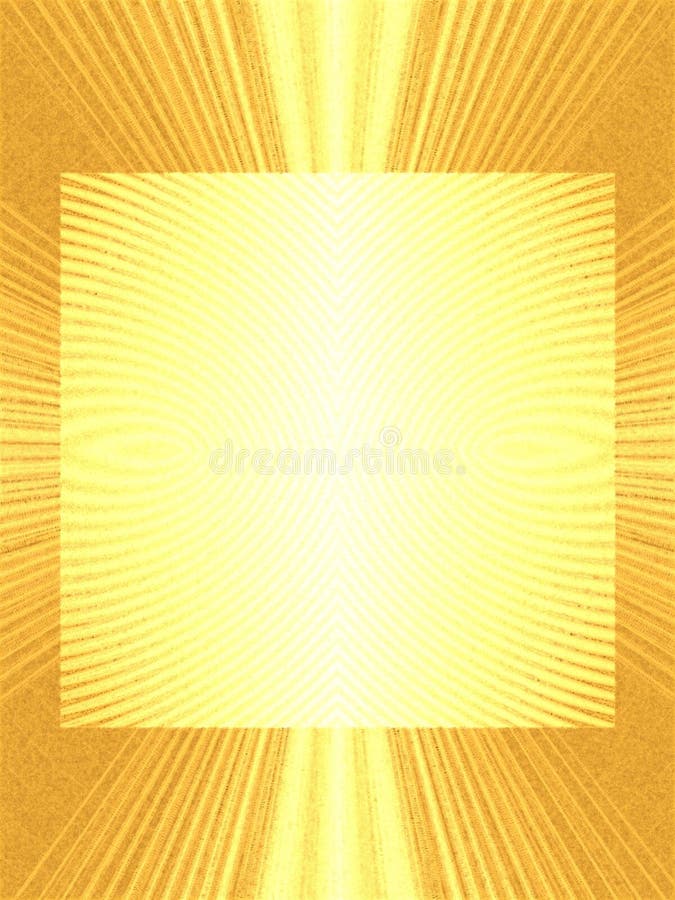 Gold Lightrays Photo Frame stock image. Image of creative - 2672917