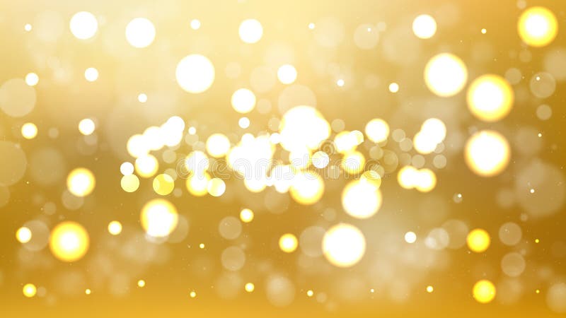 Gold Lights Background Vector Image Stock Illustration - Illustration ...
