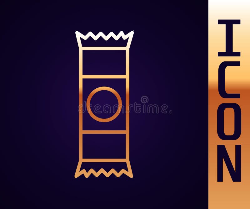 Chocolate Bar Gold Wrapper Vector Stock Illustrations – 205 Chocolate ...